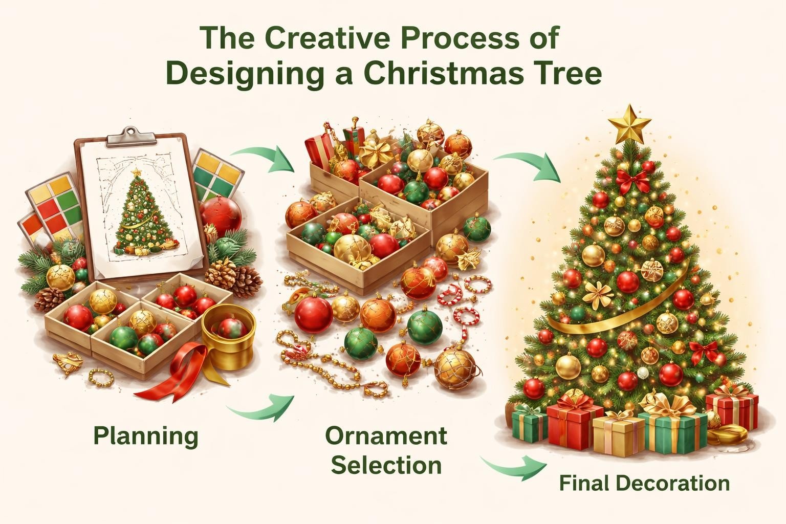 Design a Christmas Tree: Creative Ideas & Tips - Decoratehow